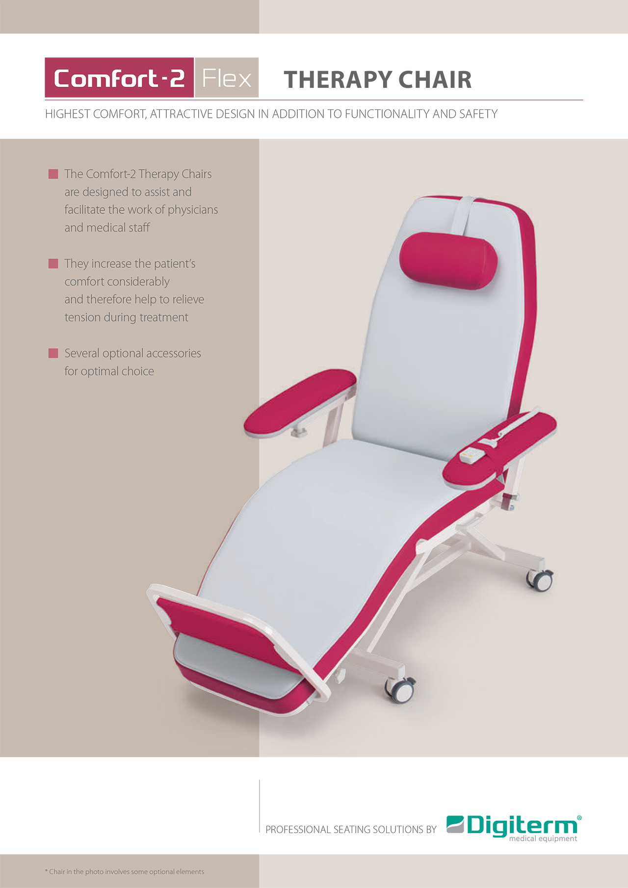 Brochures of Therapy Chairs - Digiterm Ltd.