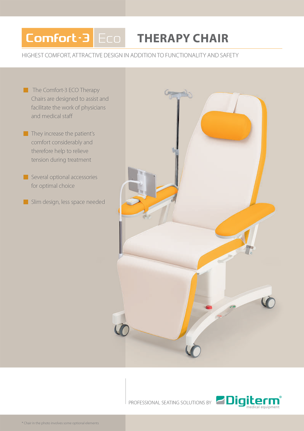 Brochures of Therapy Chairs - Digiterm Ltd.