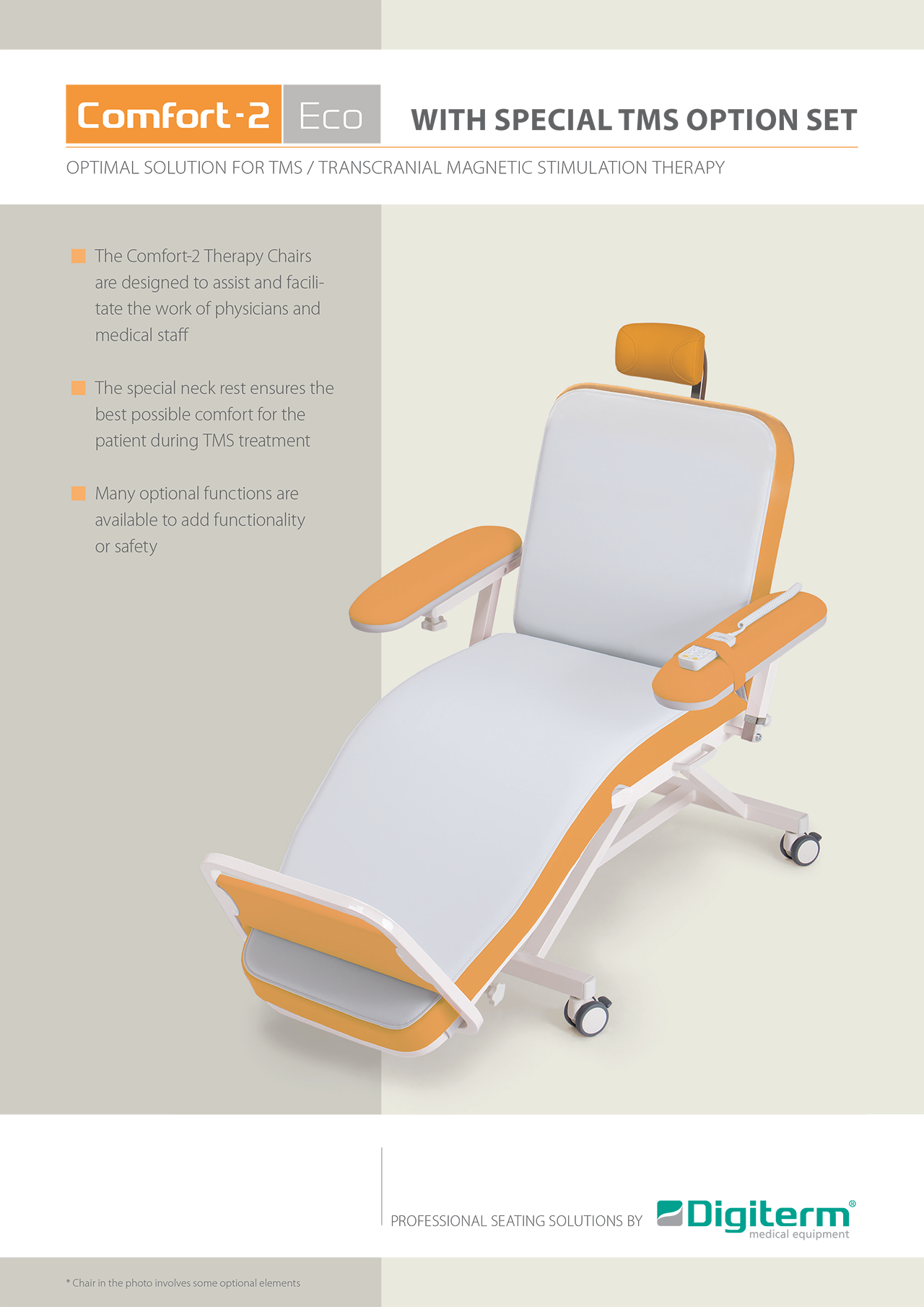 Brochures of Therapy Chairs - Digiterm Ltd.